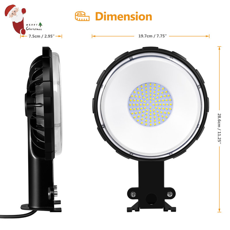 Wrought Studio™ Coira Metal LED Plug-in Barn Light | Wayfair